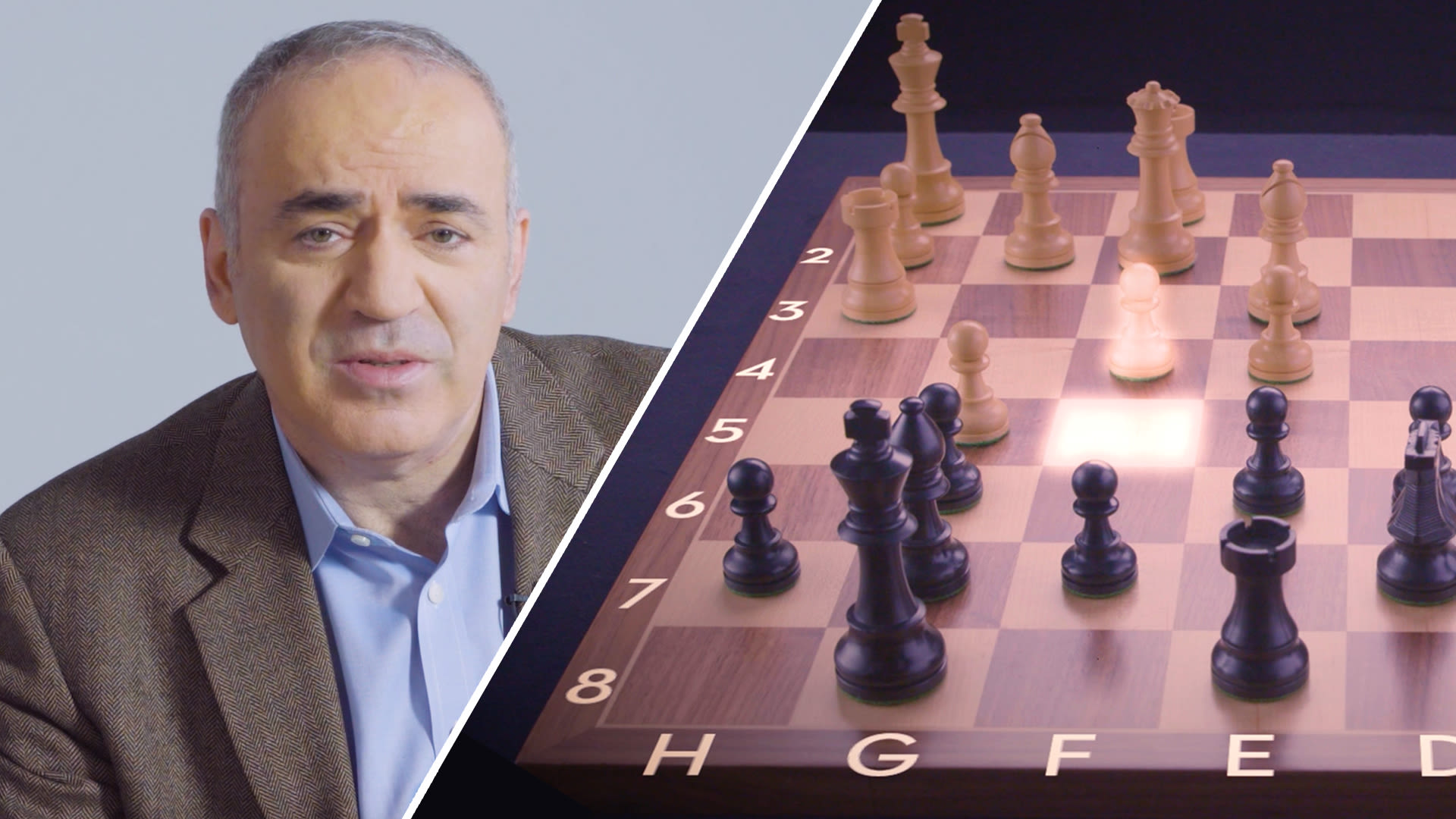 Watch Chess Grandmaster Garry Kasparov Replays His Four Most Memorable Watch Chess Grandmaster Garry Kasparov Replays His Four Most Memorable