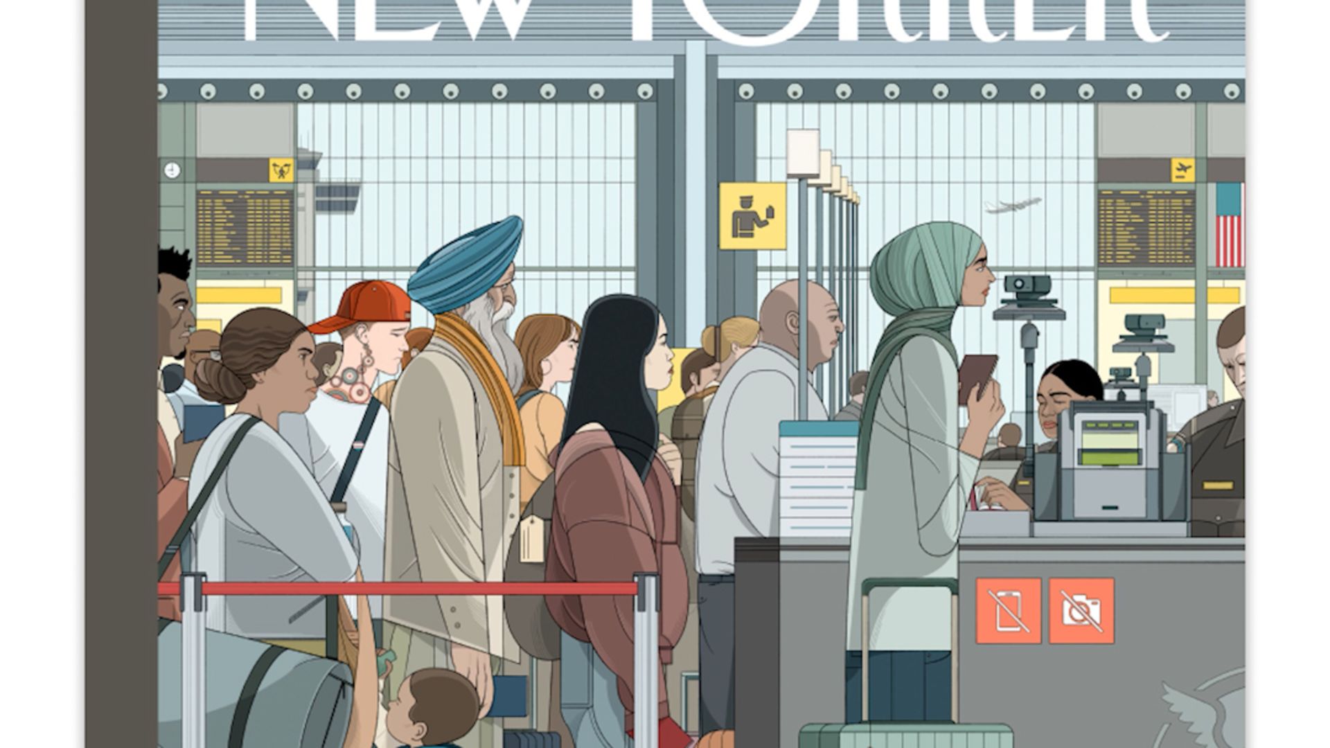 Watch This Week’s New Yorker Cover Celebrates Immigrants | The New Yorker