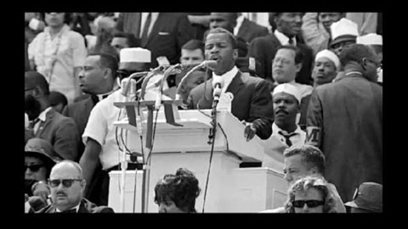 John Lewis March On Washington At Just 23, John Lewis Took The Helm As