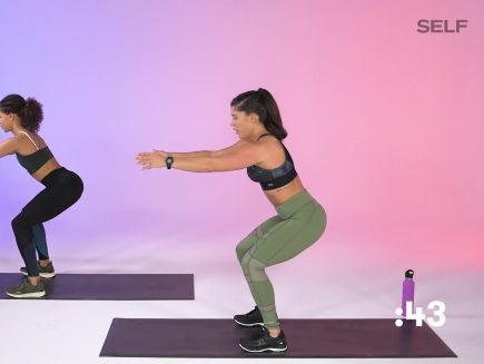 Watch 26-Minute Bodyweight Cardio Workout Anyone Can Do | SELF Video | CNE