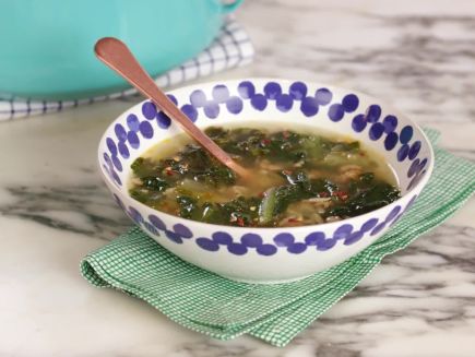 Watch Lemony Sausage and Escarole Soup | Bon Appétit Video | CNE