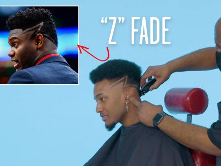 Watch Make Me Look Like | Zion Williamson's "Z" Fade Haircut Recreated ...