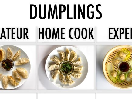 Watch 4 Levels | 4 Levels of Dumplings: Amateur to Food Scientist ...
