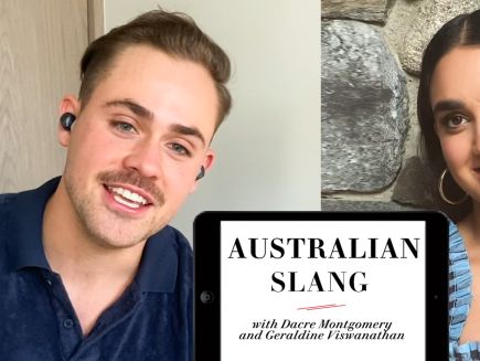 Watch Slang School | Dacre Montgomery & Geraldine Viswanathan Teach You ...