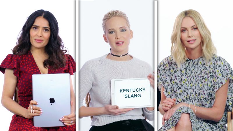 Watch Slang School | Jennifer Lawrence, Margot Robbie & More Teach ...