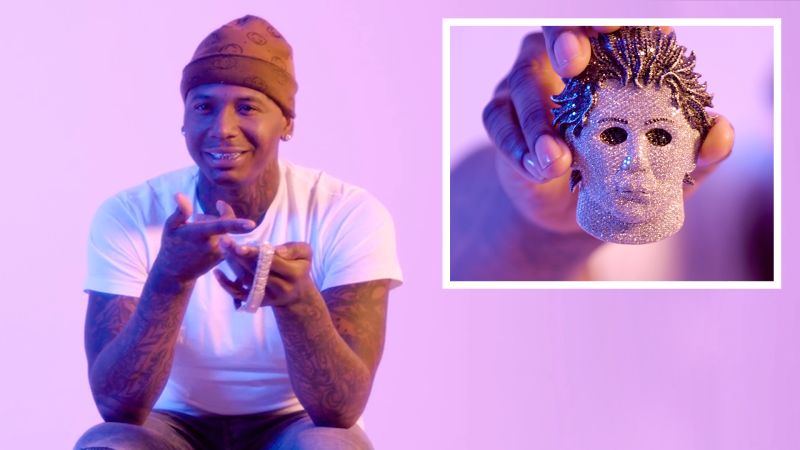 Watch On the Rocks | Moneybagg Yo Shows Off His Insane Jewelry ...