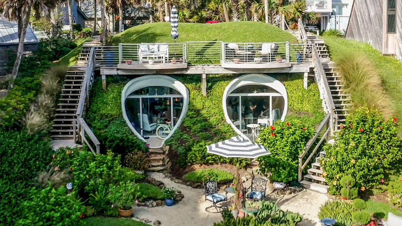 Watch Inside a Sand Dune Converted Into an Oceanfront Home ...