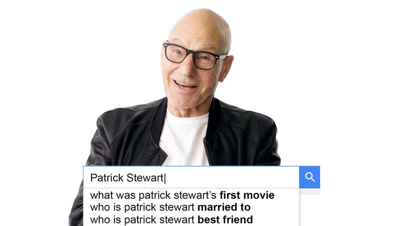 Watch WIRED Autocomplete Interviews | Patrick Stewart Answers the Web's ...
