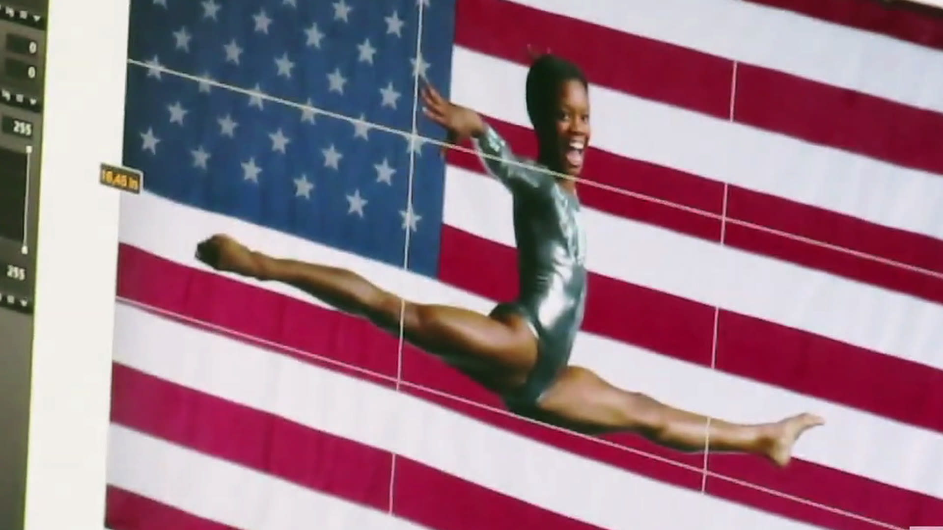 Watch Gabby Douglas at Her Bouncy Photo Shoot | Vintage VF | Vanity Fair
