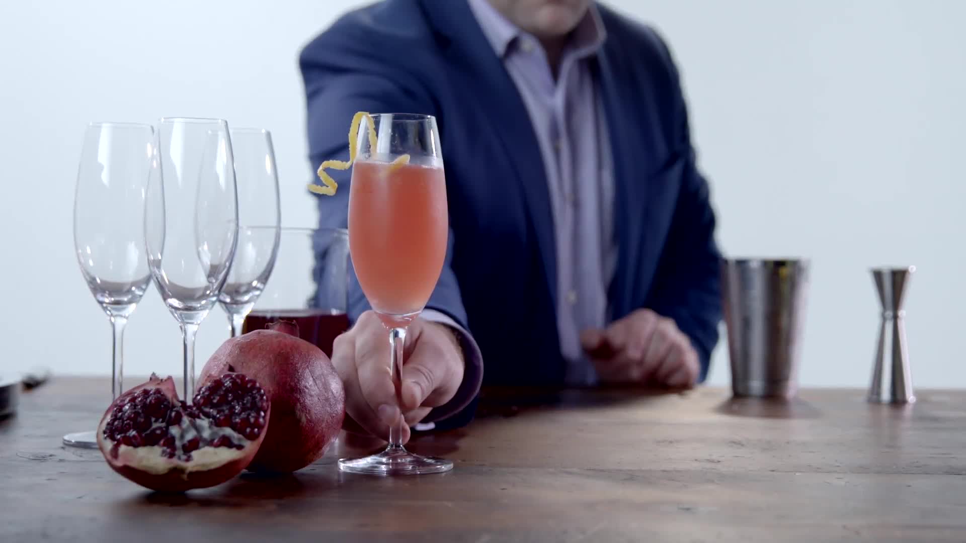 Watch How to Make a Ruby Spritzer | Sponsored by Patrón Tequila ...