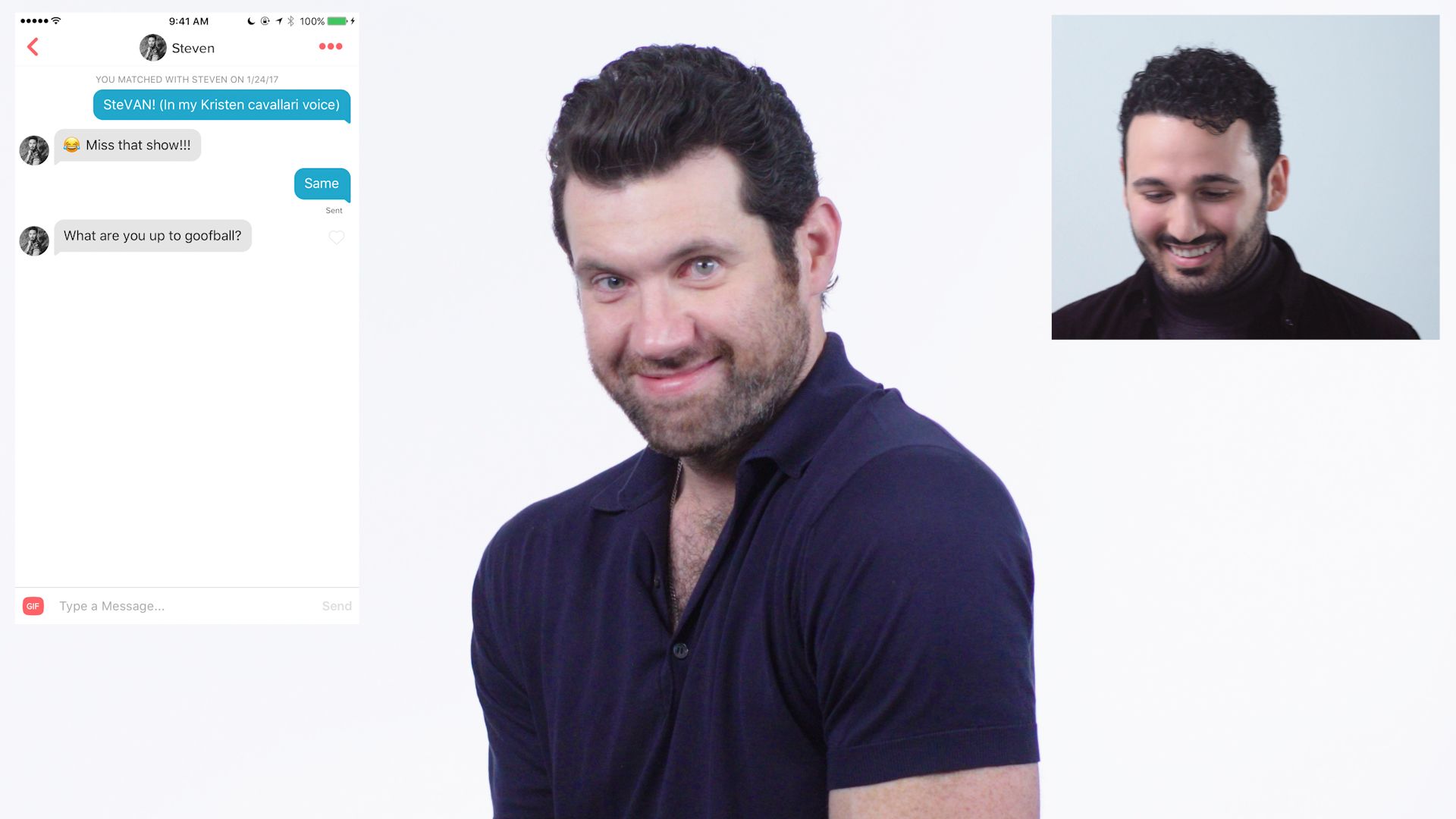 Watch Billy Eichner Hijacks a Stranger's Tinder | Tinder Takeover ...
