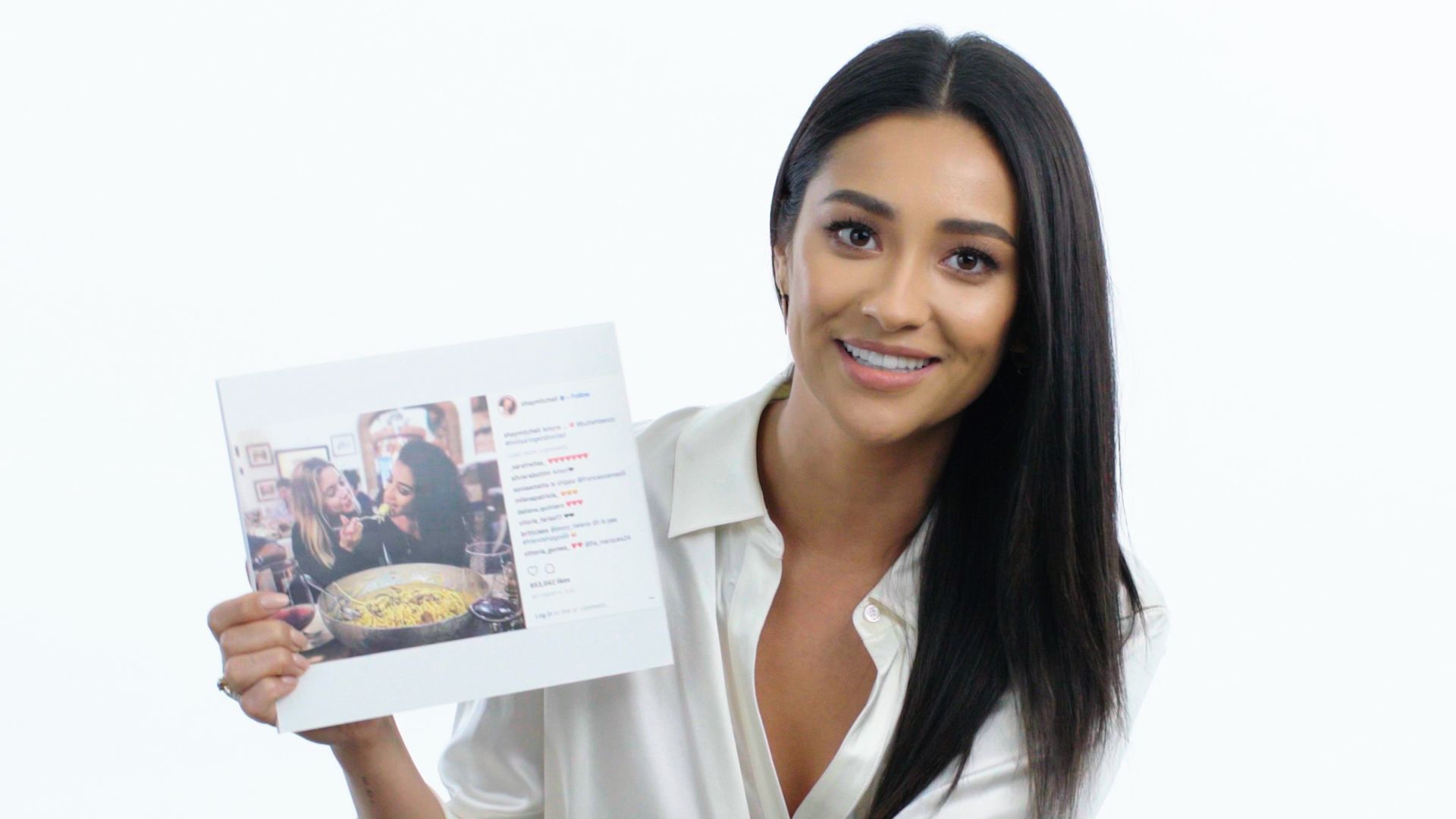Watch Shay Mitchell Explains Her Instagram Photos | Vanity Fair