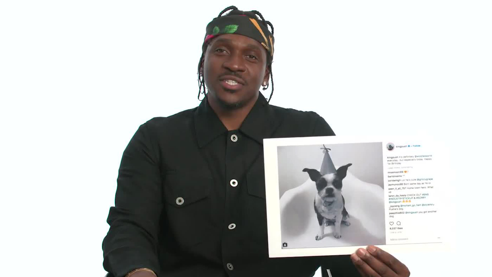 Watch Pusha-T Explains His Instagram Photos | Vanity Fair