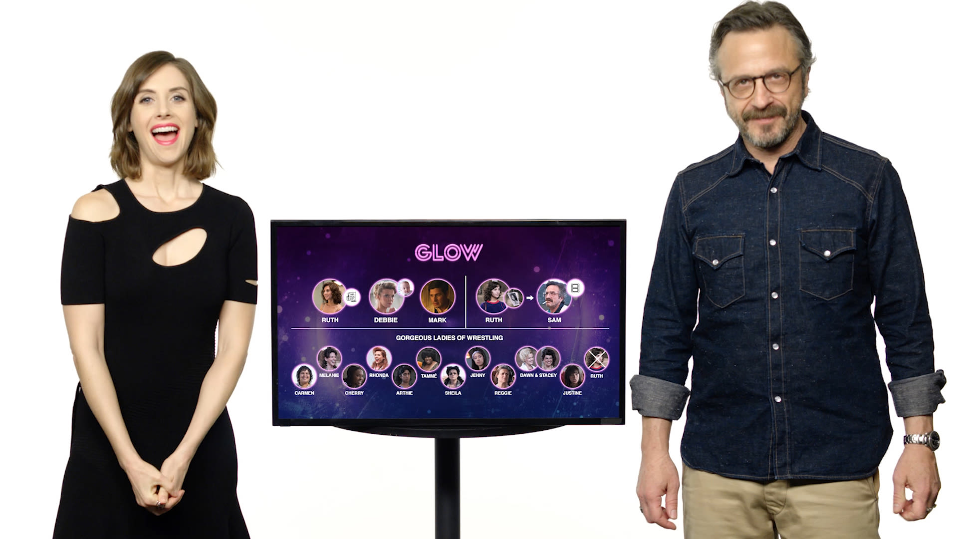 Watch Alison Brie & the Cast of GLOW Recap the First Season in 9 ...