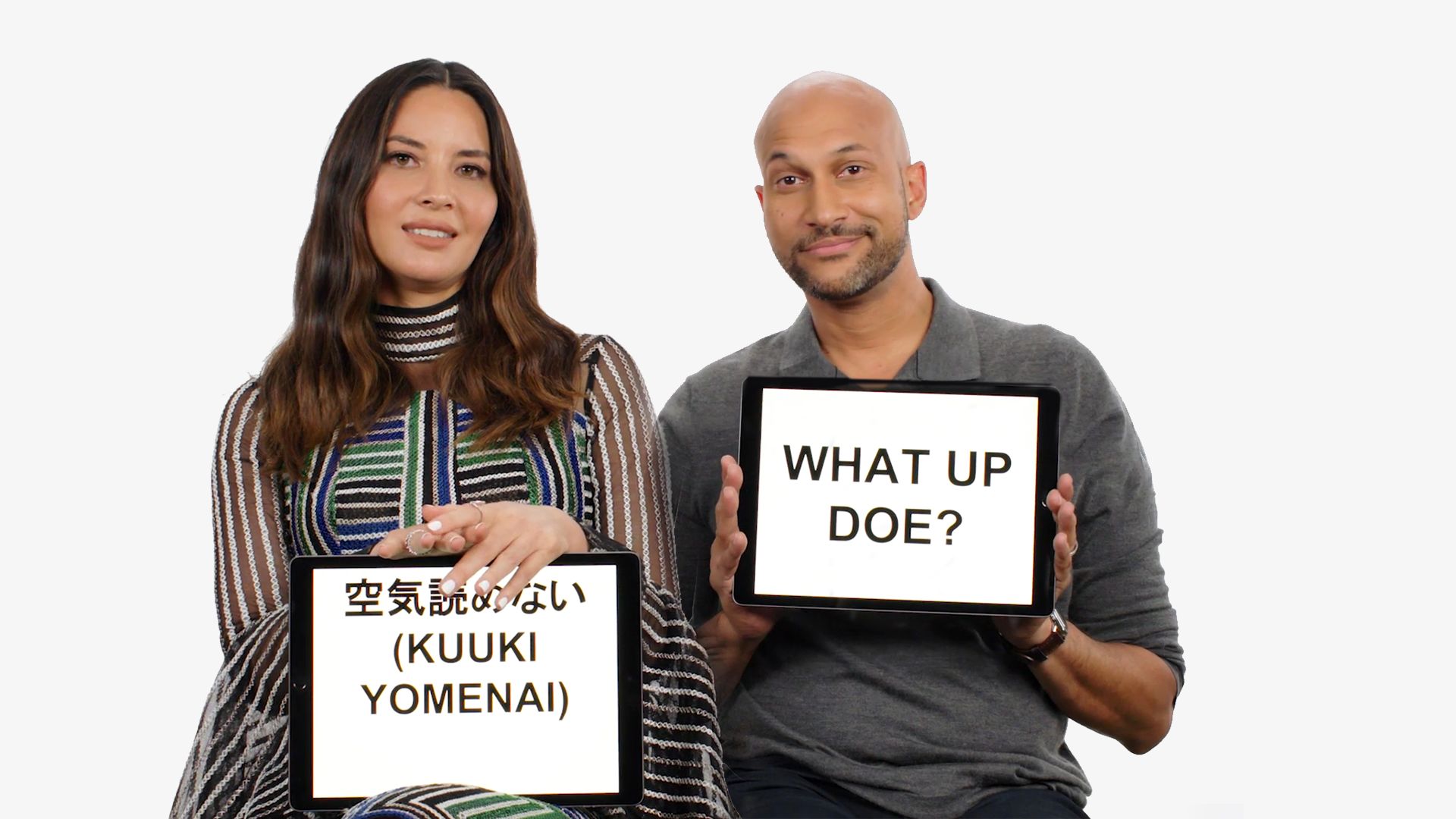 Watch Olivia Munn and Keegan-Michael Key Teach Japanese and Detroit ...