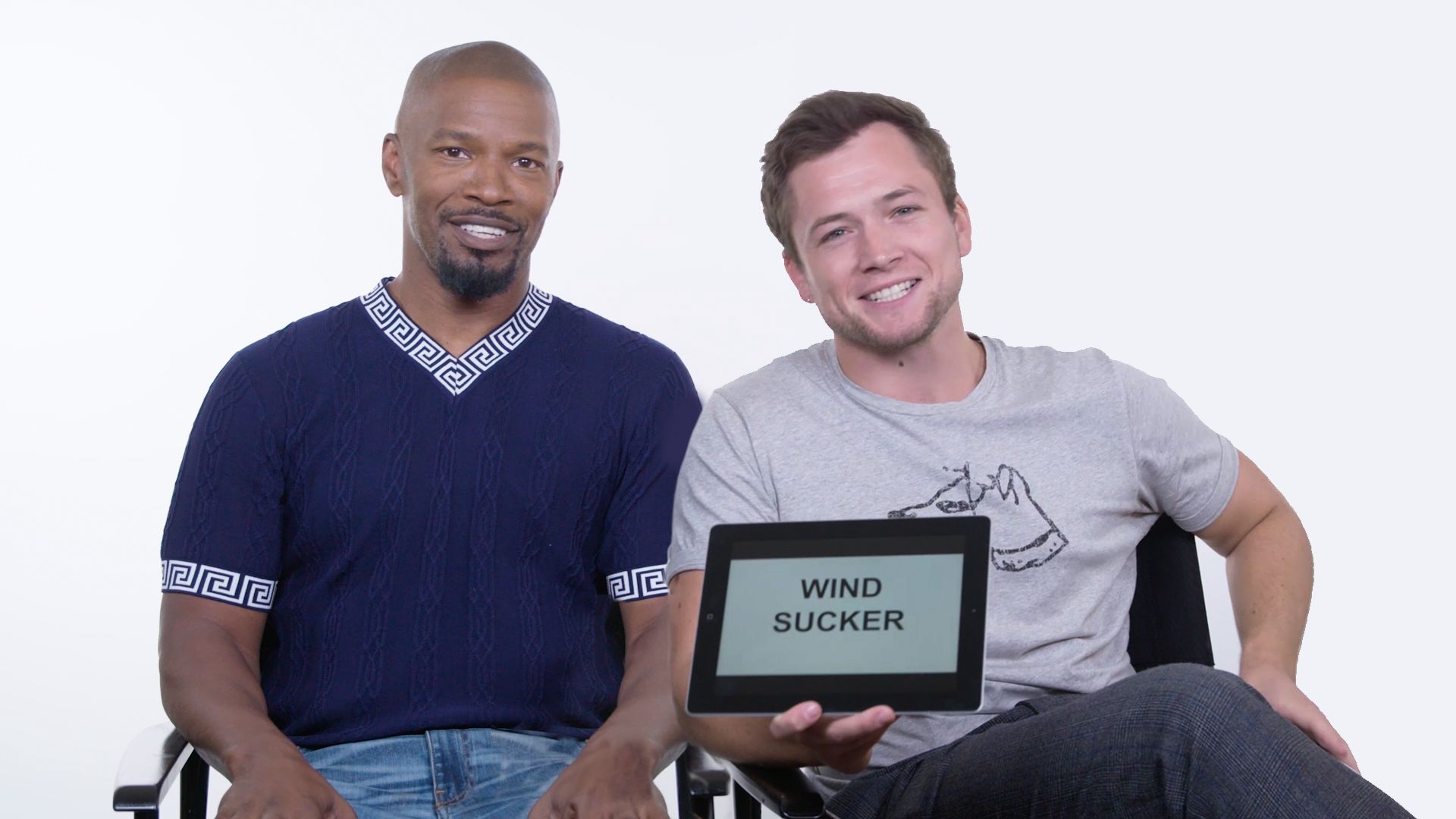 Watch Jamie Foxx and Taron Egerton Teach You Medieval Slang | Slang ...