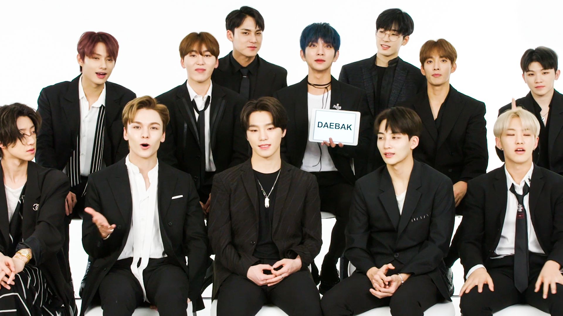 Watch Seventeen Teaches You K-pop Slang | Slang School | Vanity Fair
