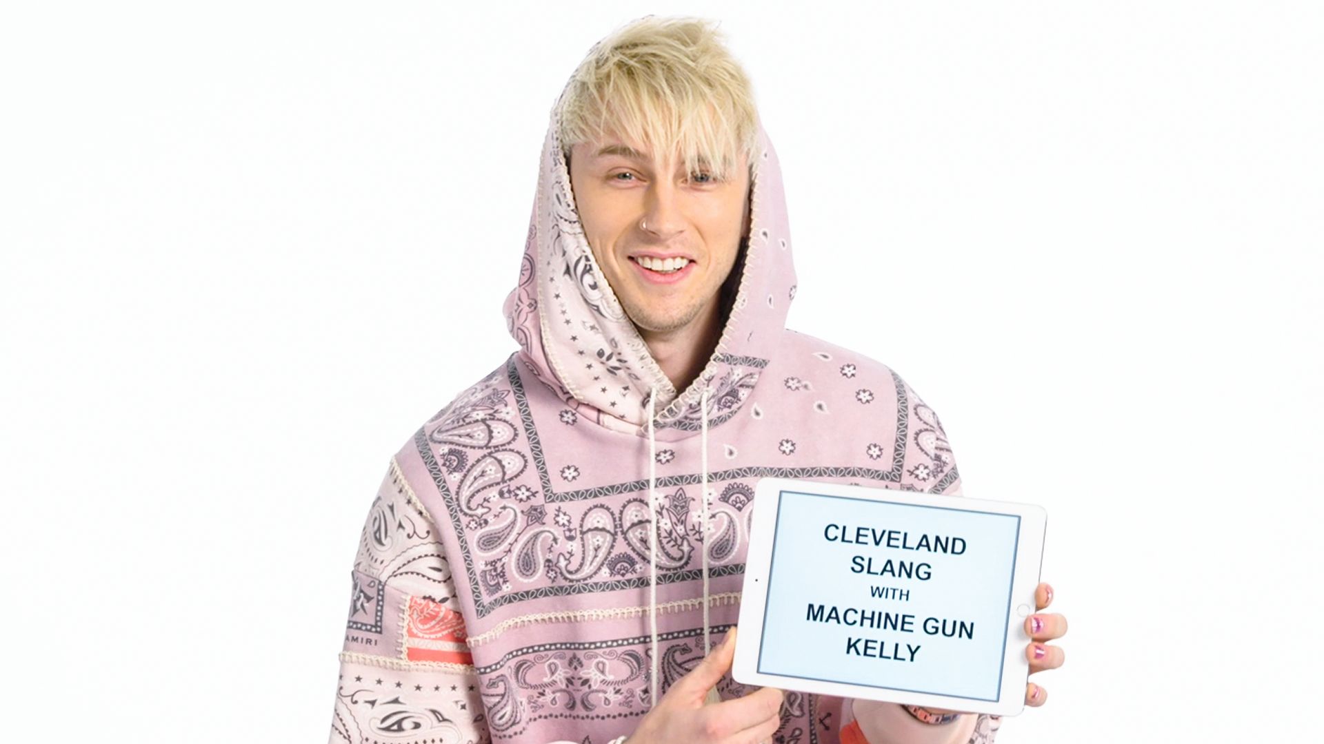 Watch Machine Gun Kelly Teaches You Cleveland Slang | Slang School ...