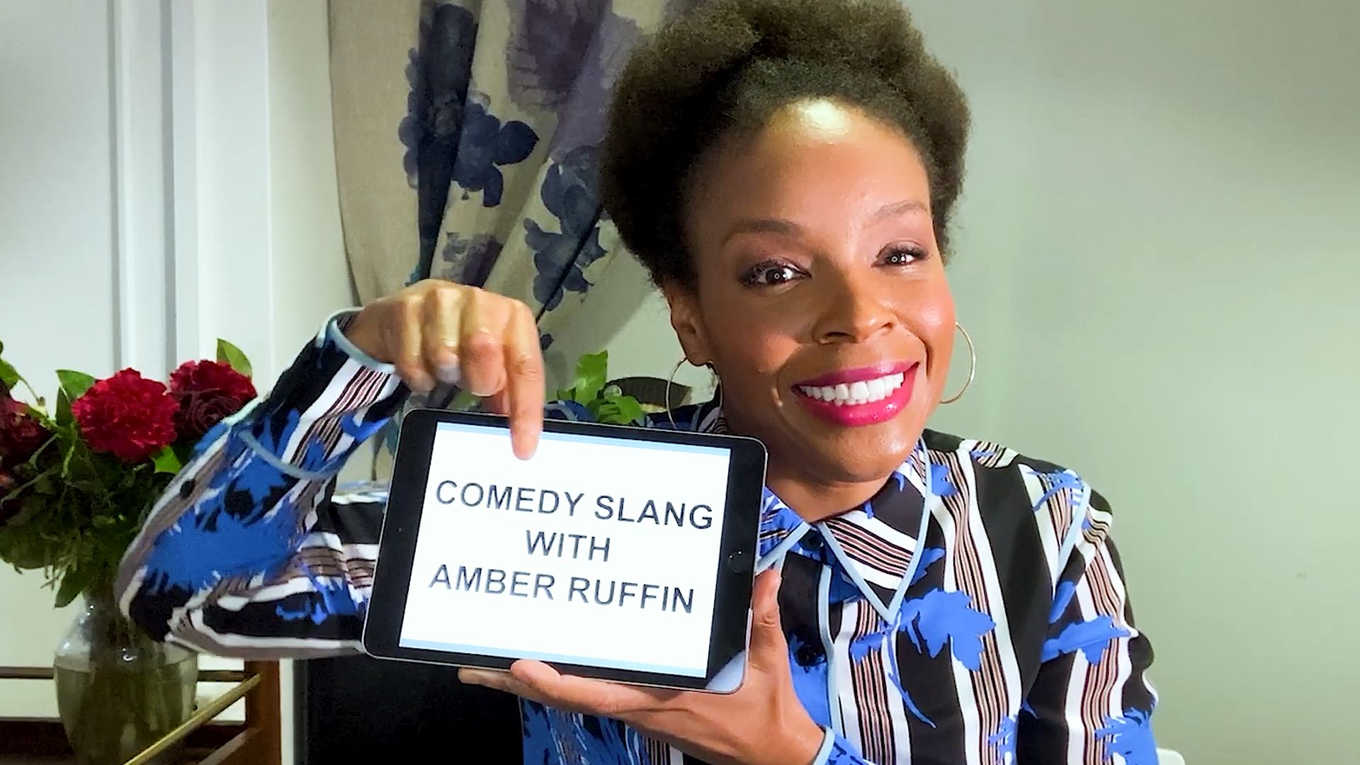Watch Amber Ruffin Teaches You Comedy Slang | Slang School | Vanity Fair