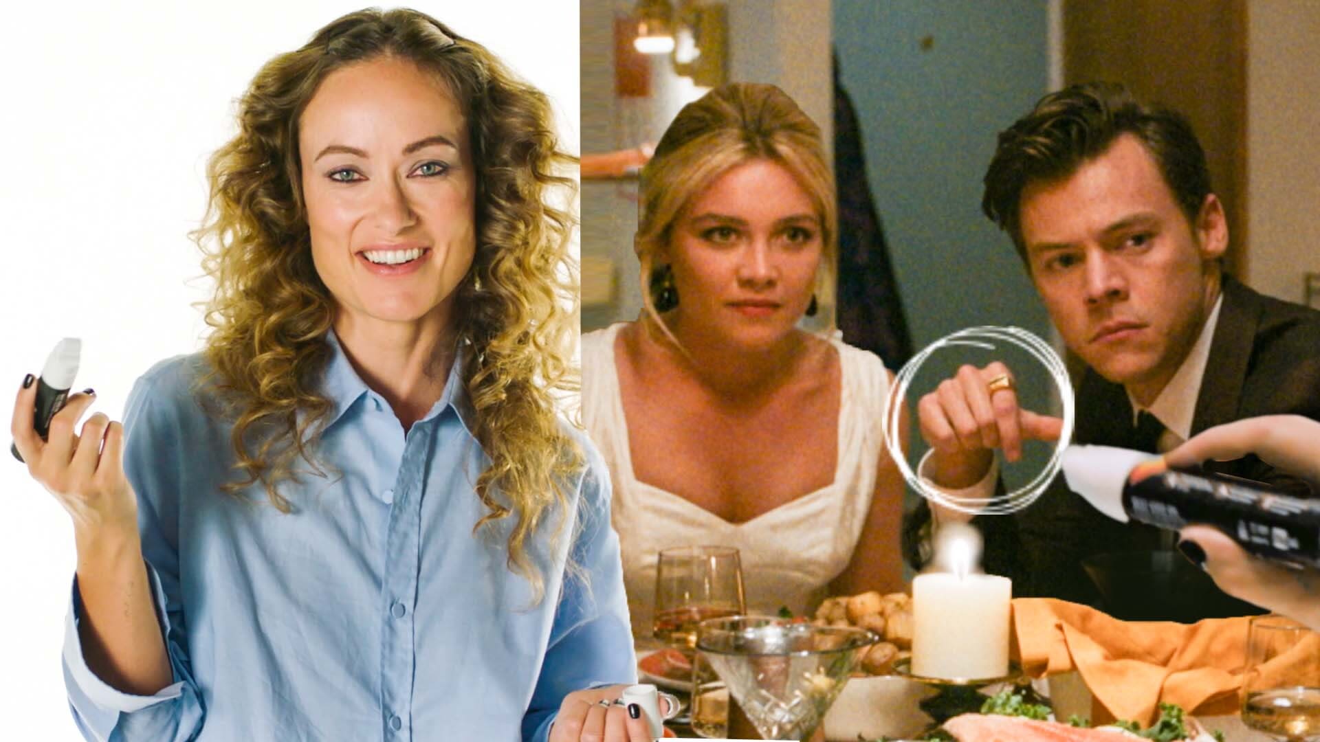 Watch Olivia Wilde Breaks Down 'Don't Worry Darling' Dinner Party Scene ...