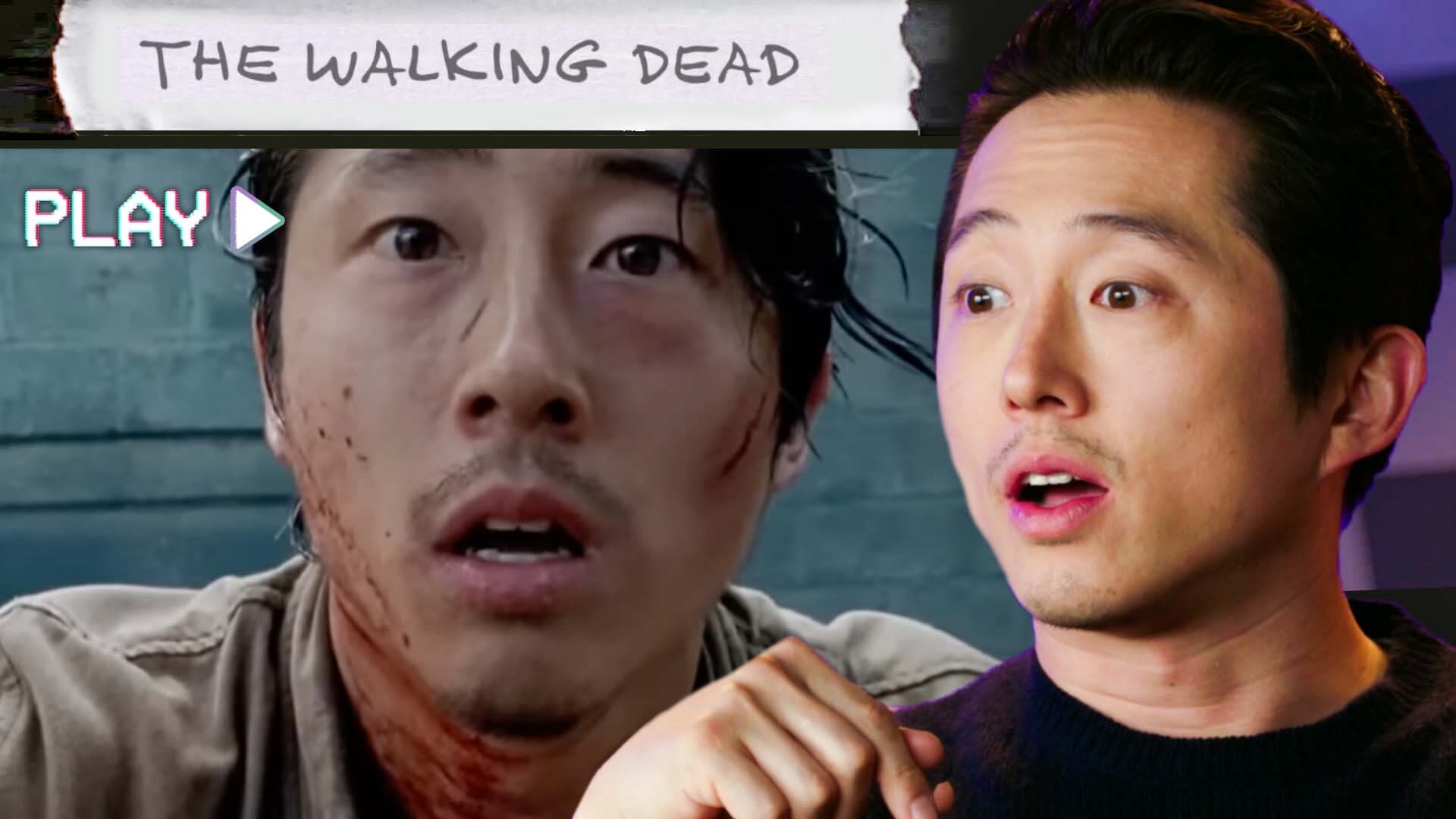 Watch Steven Yeun Rewatches The Walking Dead, Beef, Nope, Minari & More ...