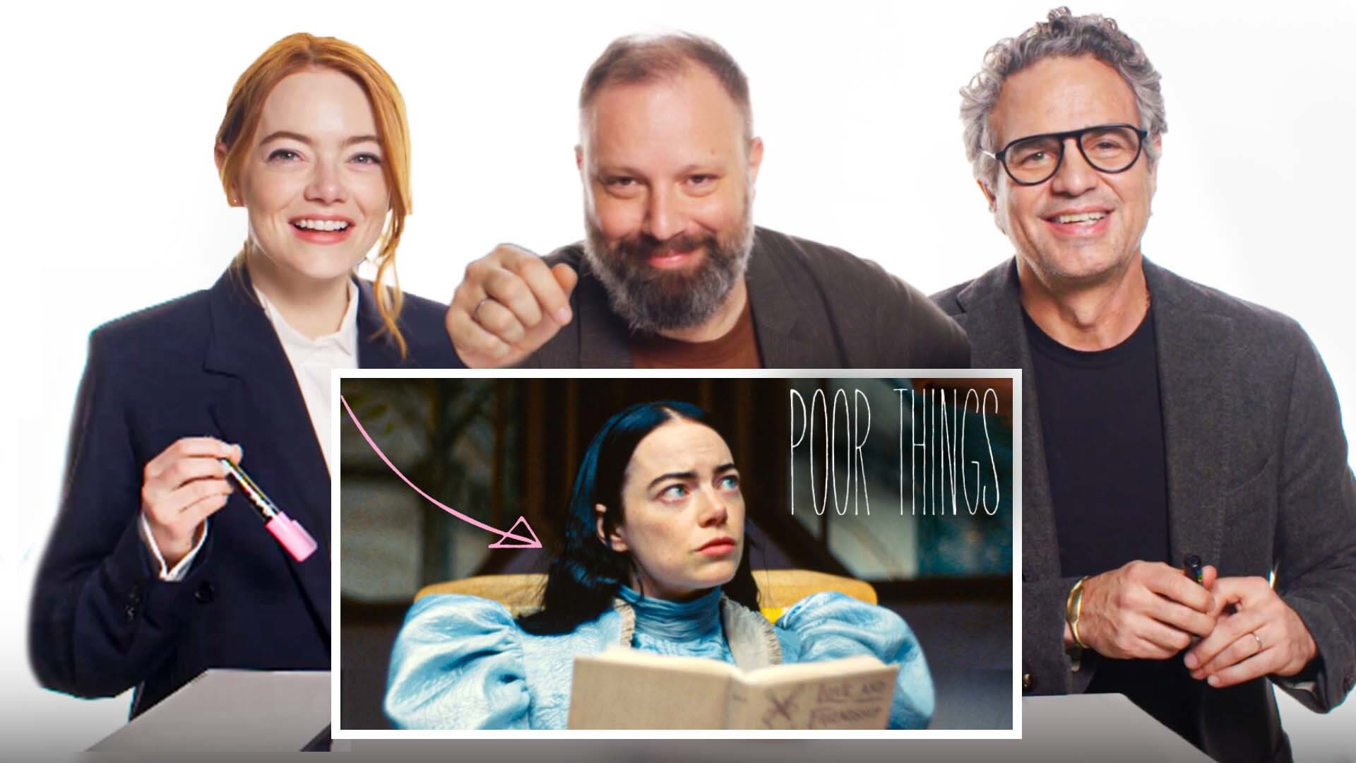 Watch Emma Stone, Mark Ruffalo & Director Yorgos Lanthimos Break Down ...