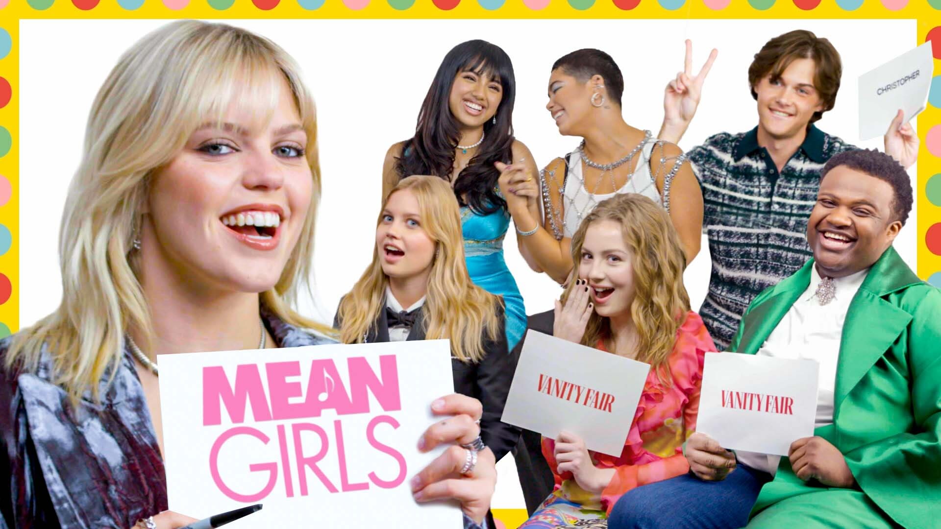 Watch Mean Girls Cast Test How Well They Know Each Other Quizzing Each Other Vanity Fair