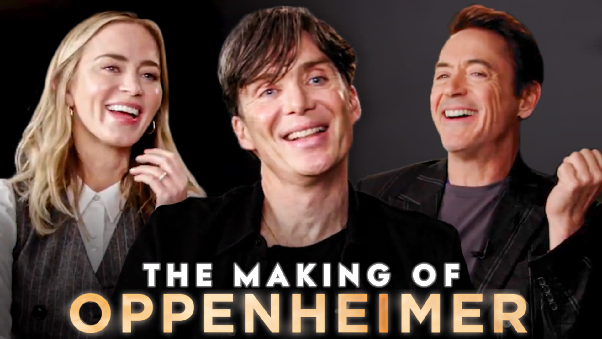 Watch Oppenheimer According to Cillian Murphy, Emily Blunt & Robert ...