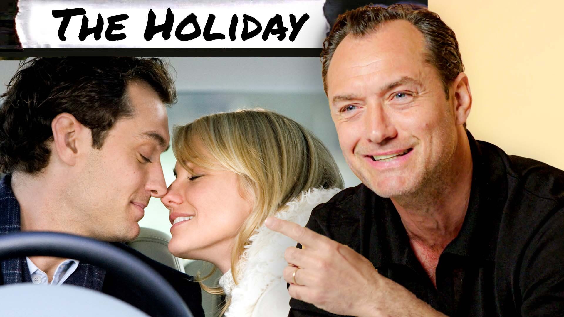Watch Jude Law Rewatches The Holiday, Grand Budapest Hotel, Closer ...