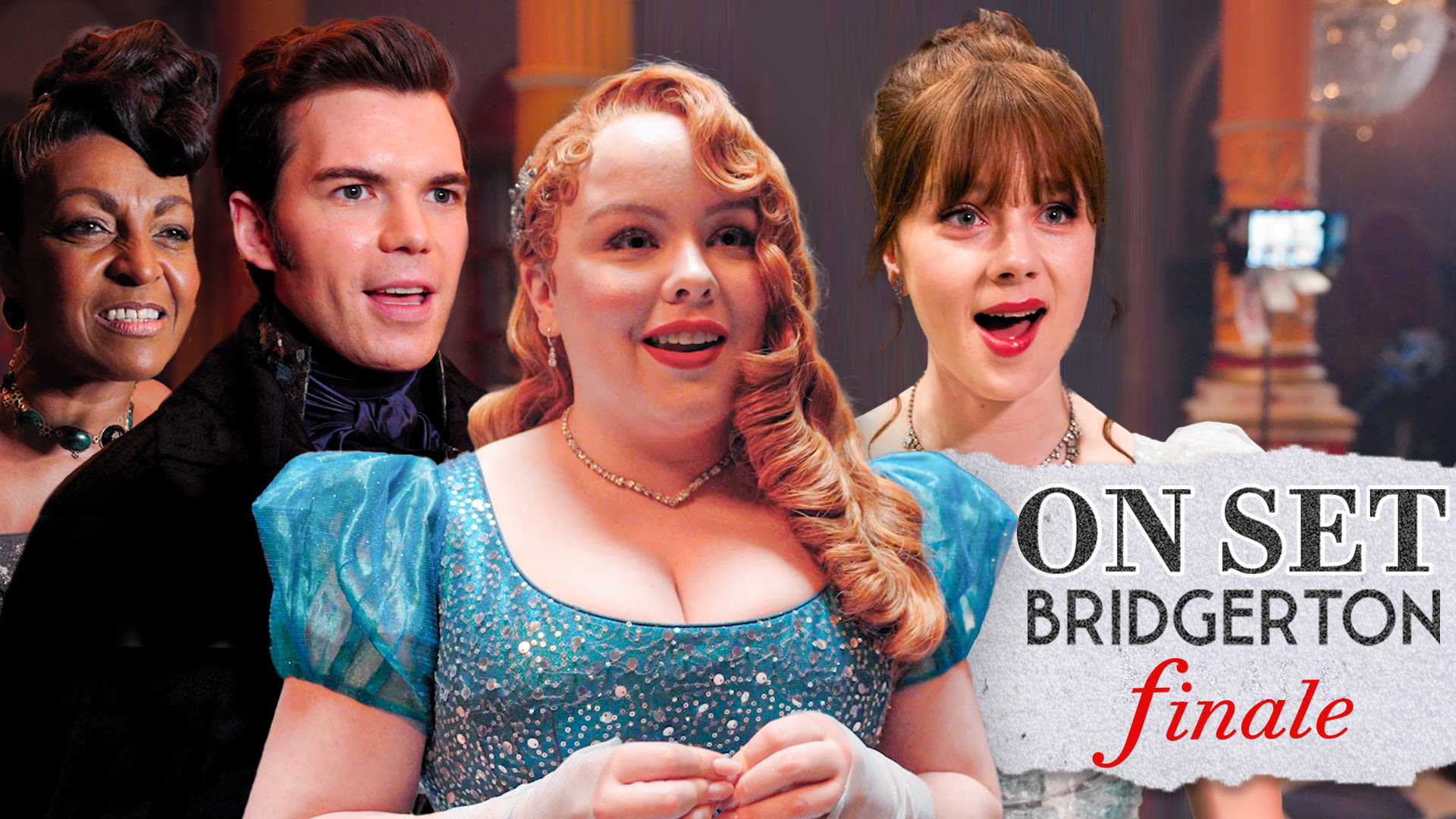 Watch A Day On the Set of Bridgerton's Season 3 Finale | Set Tours ...