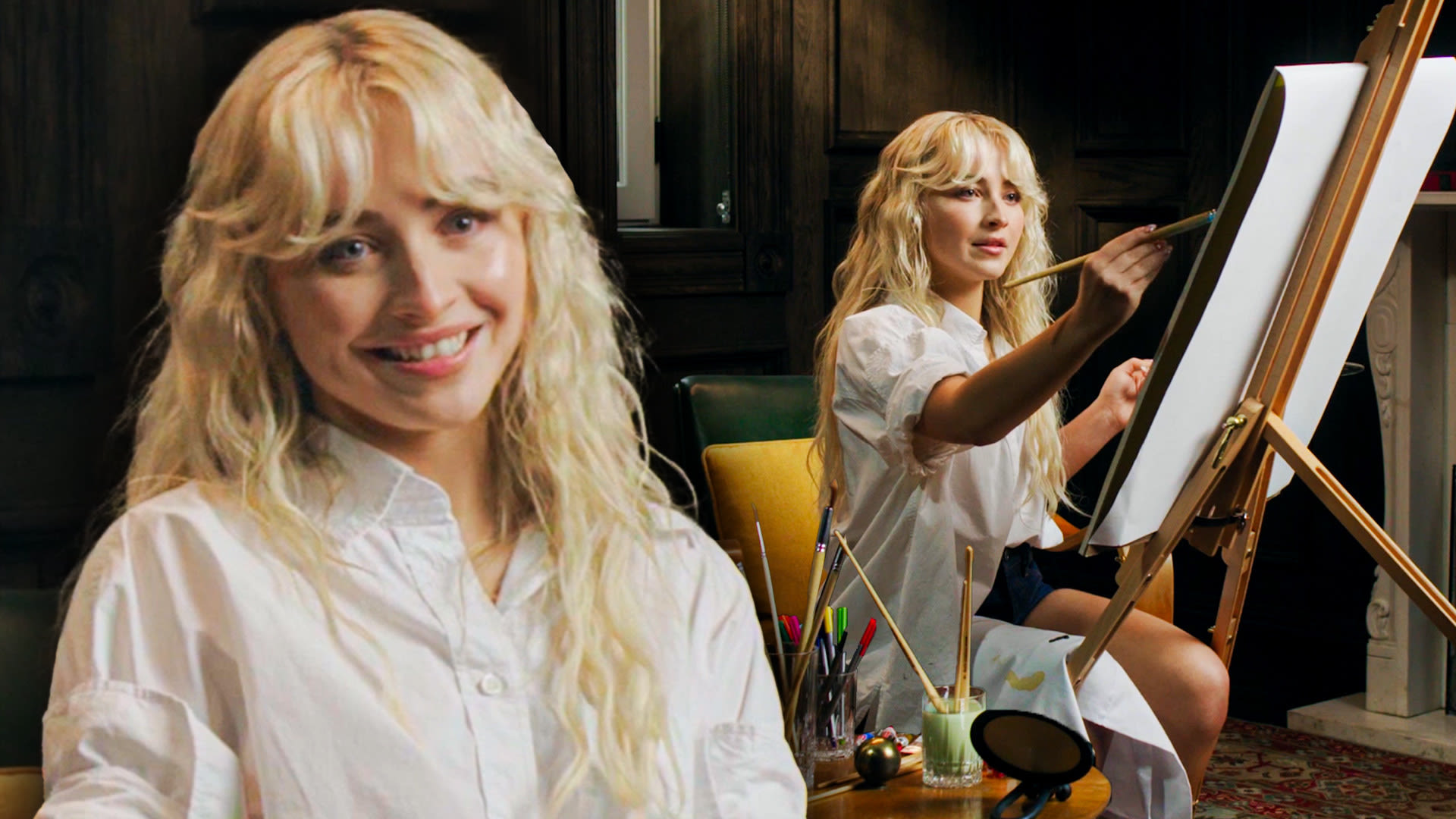 Watch Sabrina Carpenter Creates Her Self Portrait | Self Portrait ...