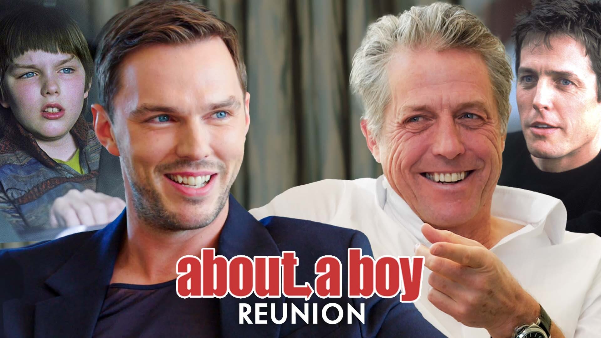 Watch Hugh Grant & Nicholas Hoult Reunite 21 Years After 'About a Boy' | Reunited | Vanity Fair