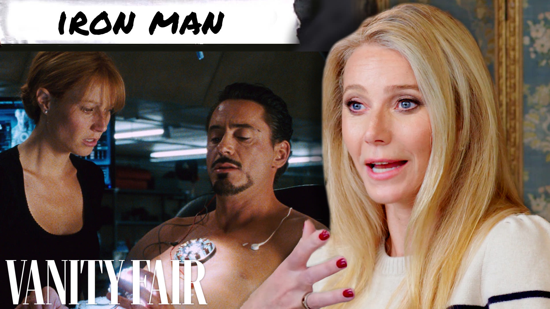 Watch Gwyneth Paltrow Rewatches Iron Man, Glee, The Royal Tenenbaums ...