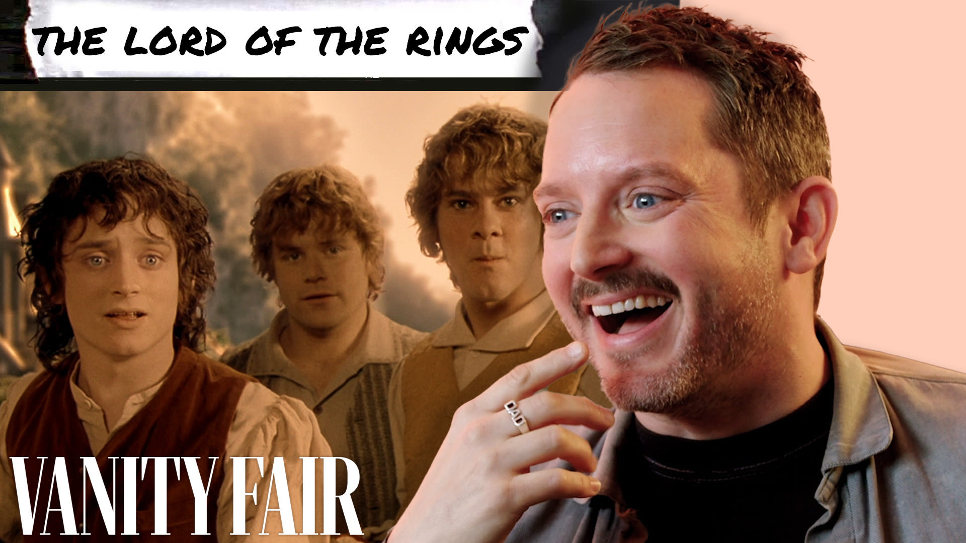 Watch Elijah Wood Rewatches The Lord of the Rings, Flipper, Sin City ...