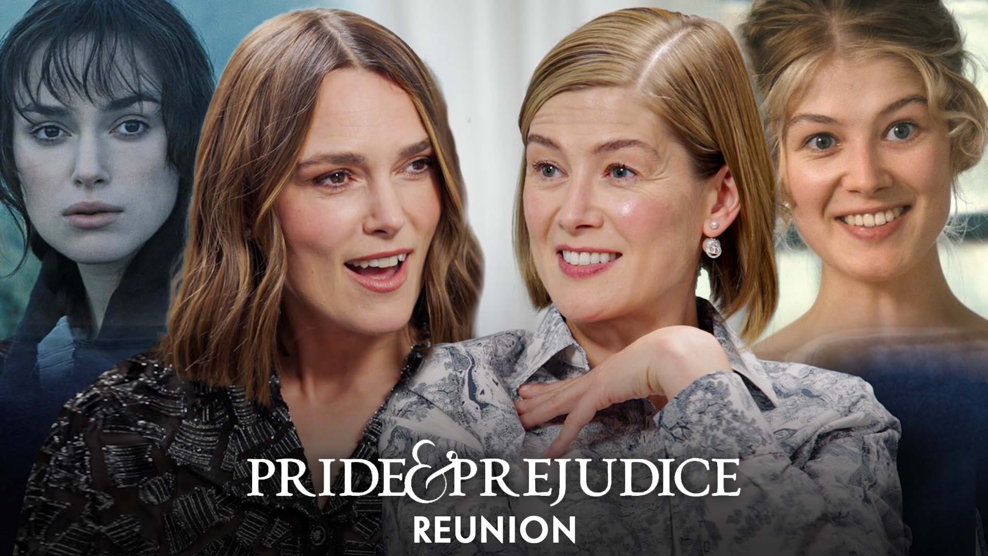 Watch Keira Knightley & Rosamund Pike Reunite 20 Years After 'Pride ...