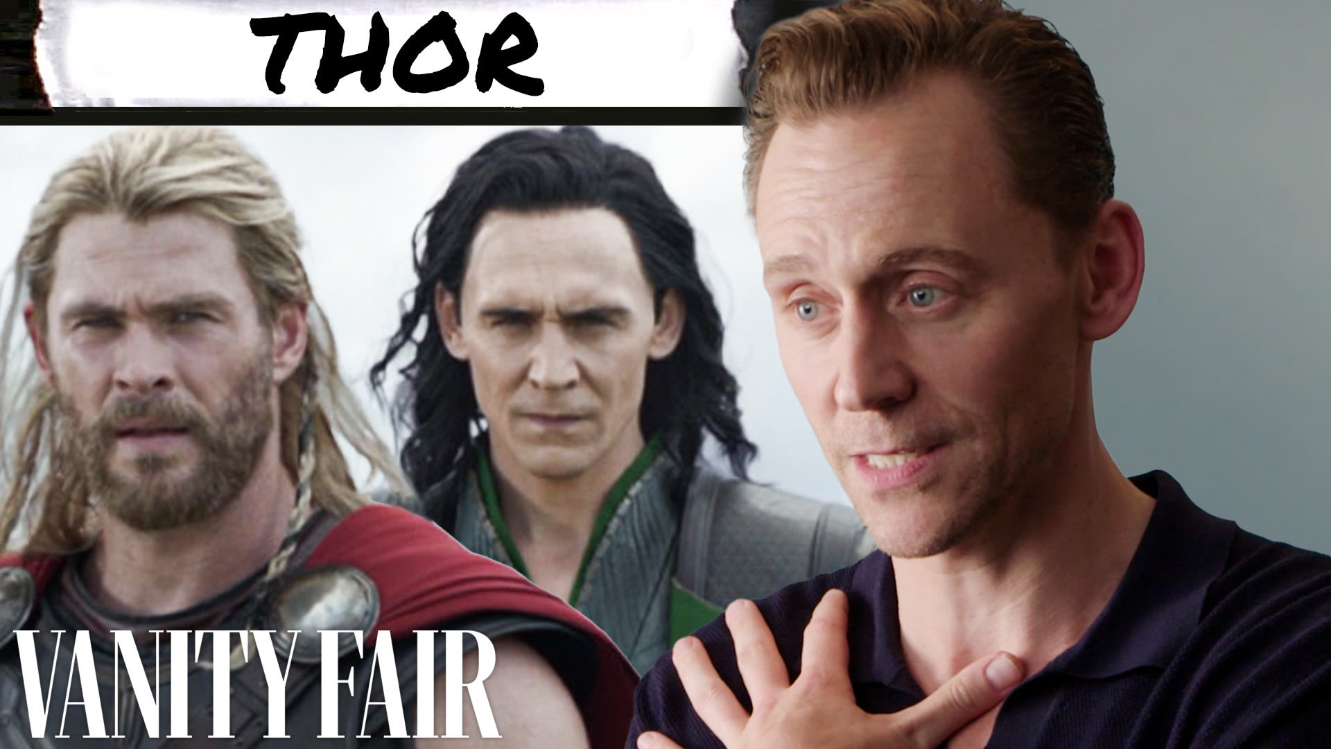 Watch Tom Hiddleston Rewatches Thor, The Night Manager, Crimson Peak & More | Scene Selection ...