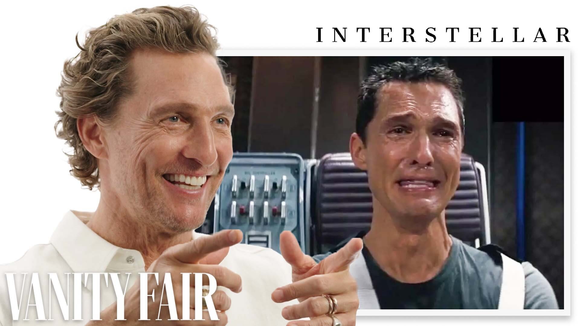 Watch Matthew McConaughey Breaks Down His Career, from 'Interstellar ...