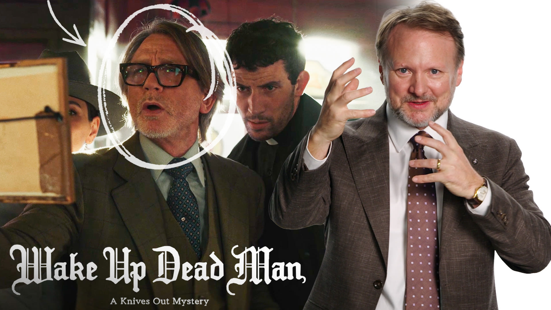 Watch Rian Johnson Breaks Down a Scene From 'Wake Up Dead Man: A Knives ...