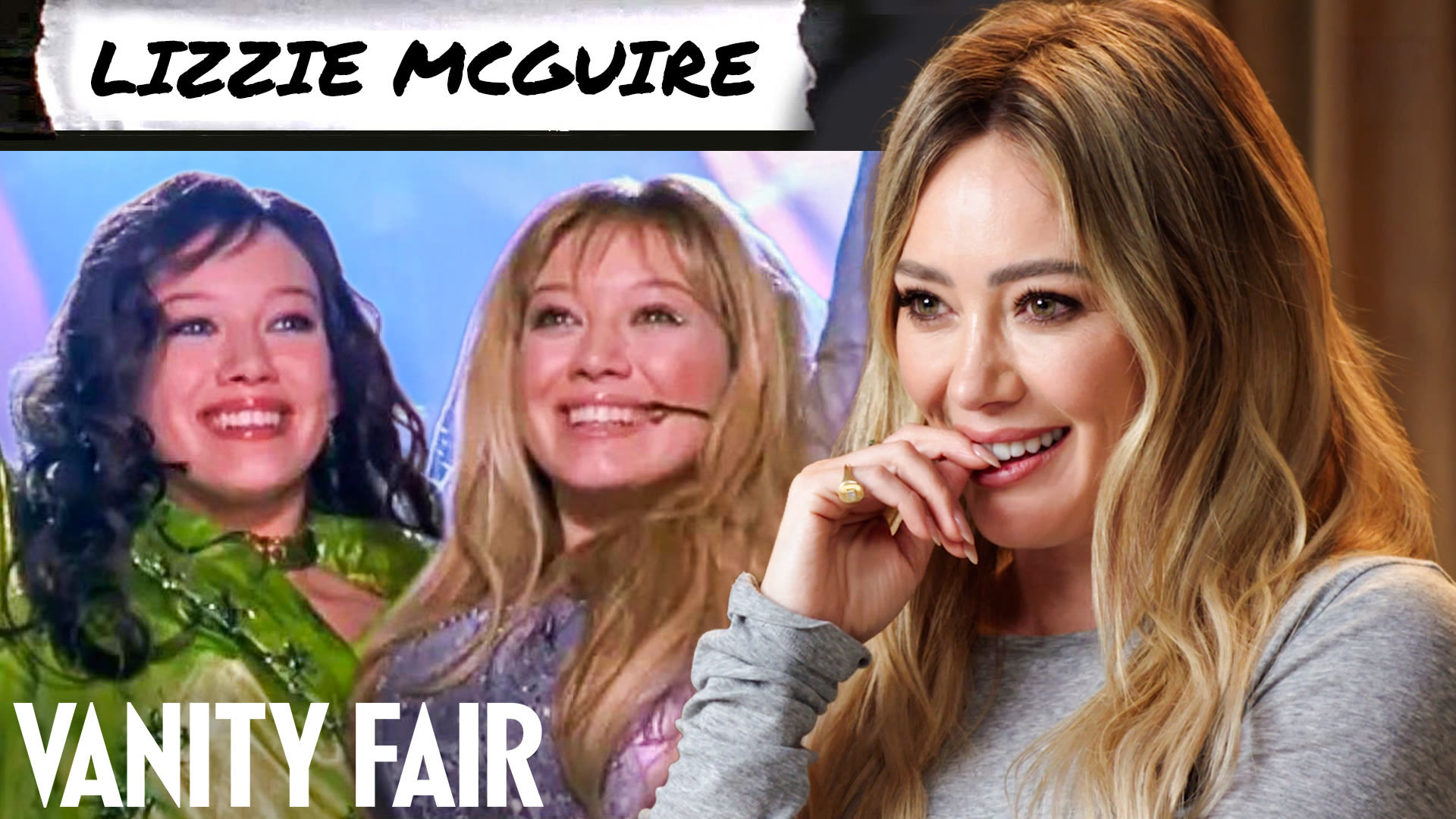 Watch Hilary Duff Rewatches The Lizzie McGuire Movie, A Cinderella ...