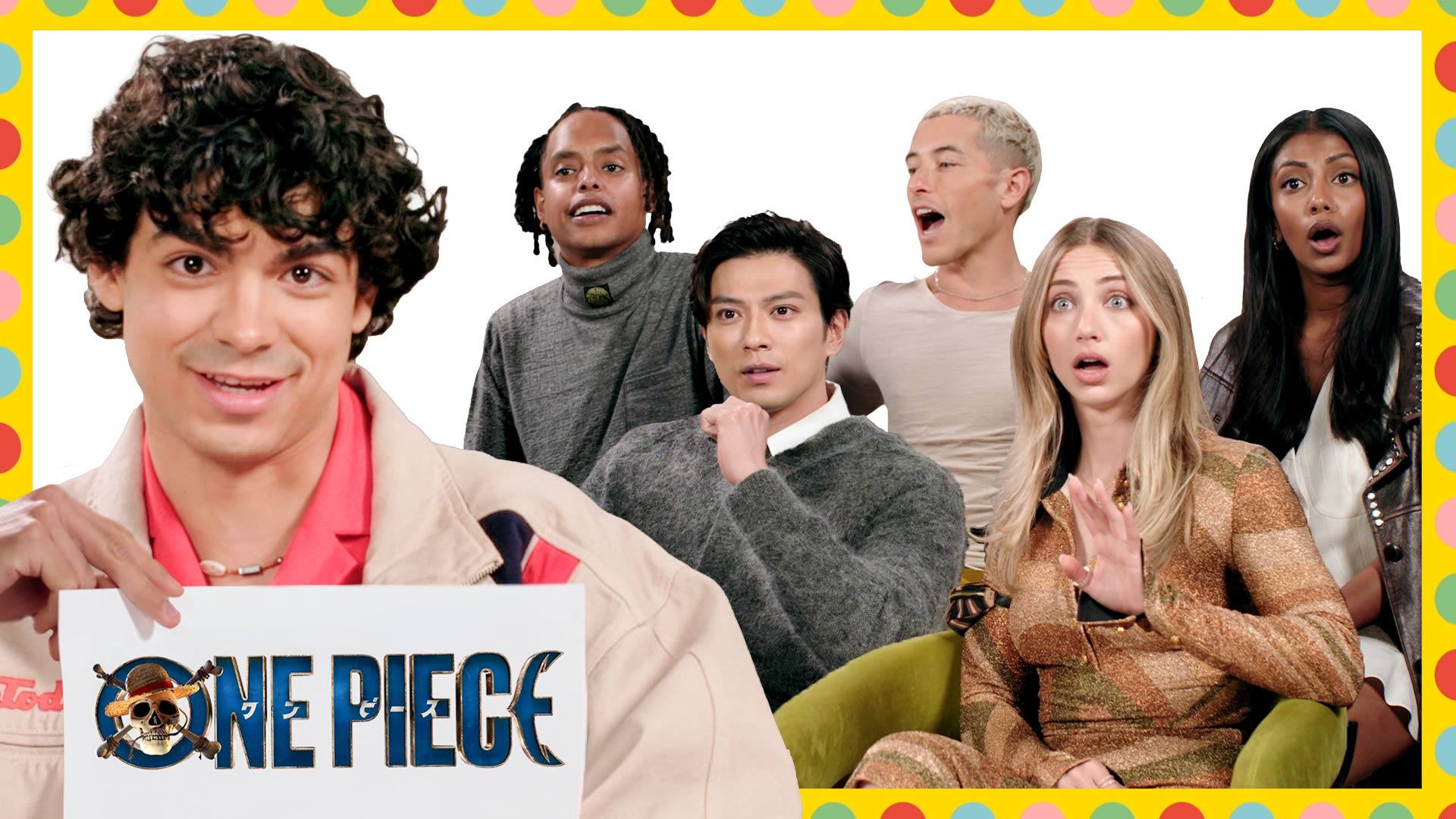 Watch One Piece Cast Test How Well They Know Each Other | Quizzing Each ...