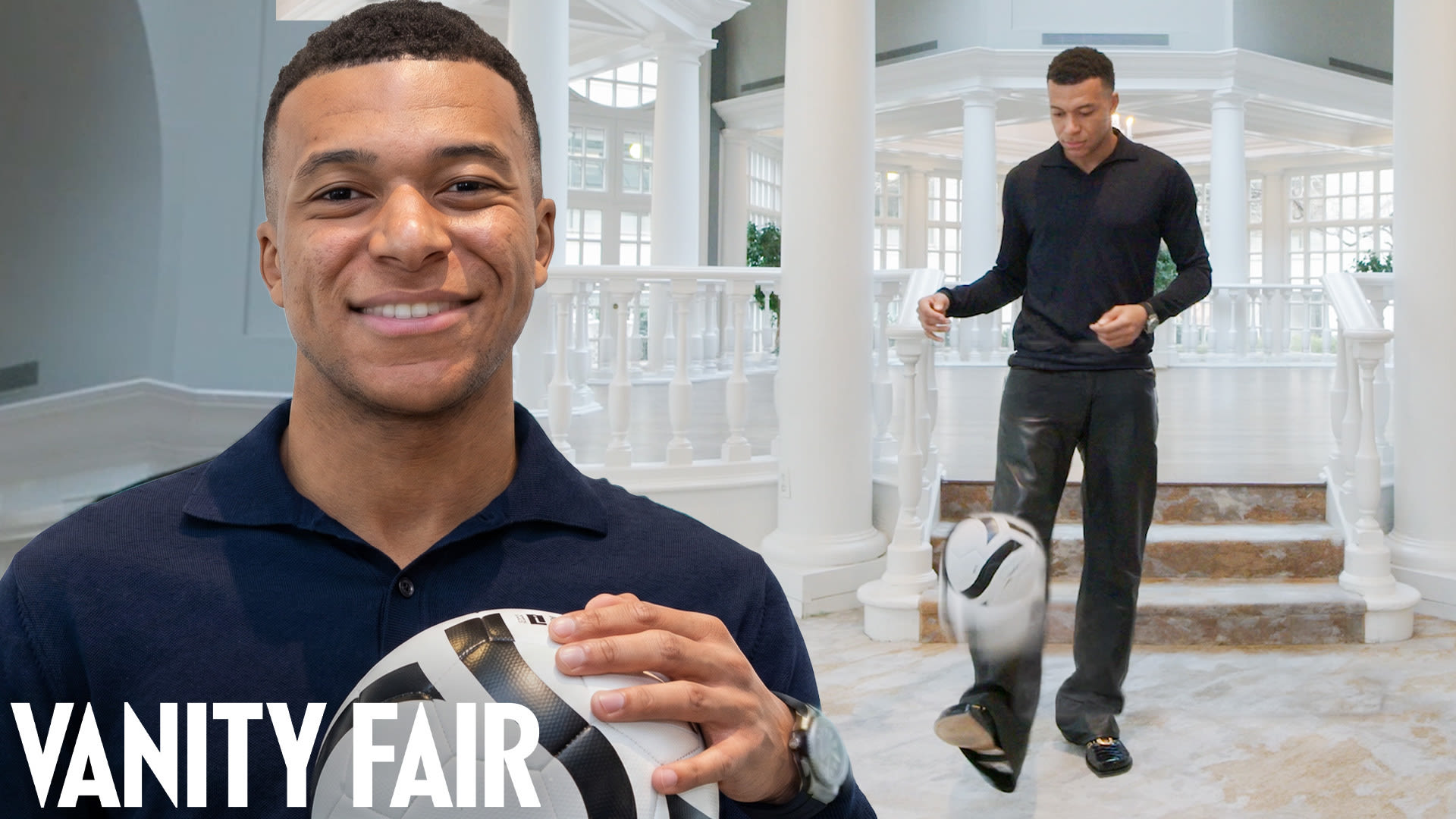 Watch Kylian Mbappé Answers Questions Without Dropping the Ball ...
