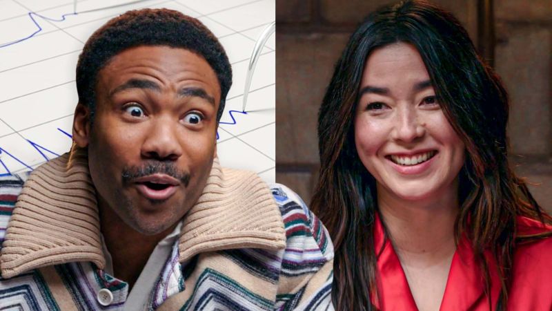 Donald Glover Et Aubrey Plaza