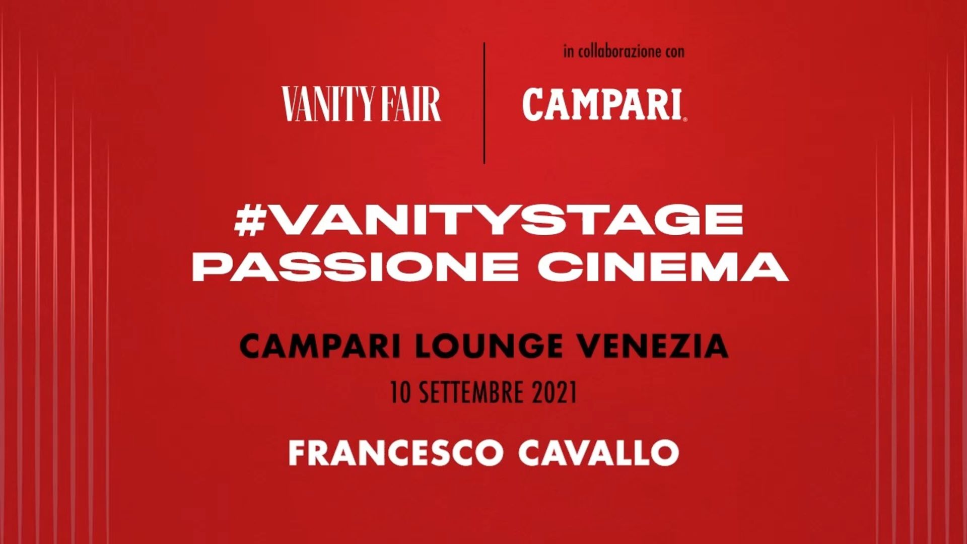 Watch CAMPARI: FRANCESCO CAVALLO | Vanity Fair Italia