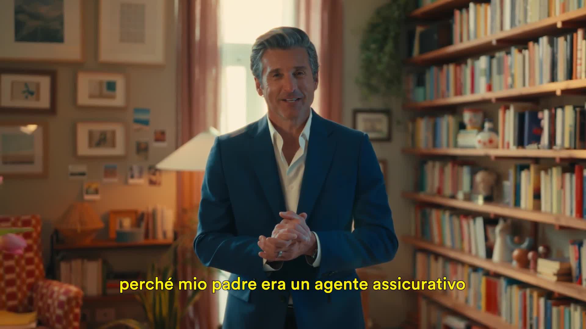Watch Patrick Demsey nello spot di Prima Assicurazioni, la ...