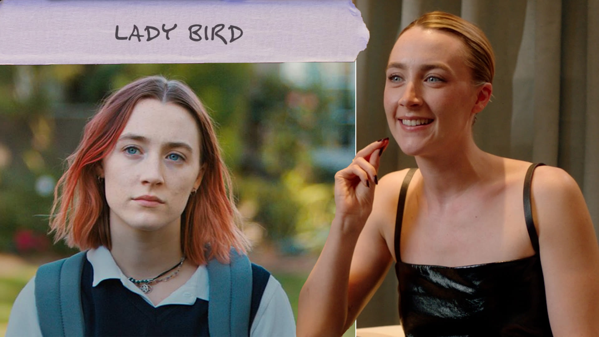 Watch Saoirse Ronan revive sus escenas icónicas: Lady Bird, Mujercitas ...