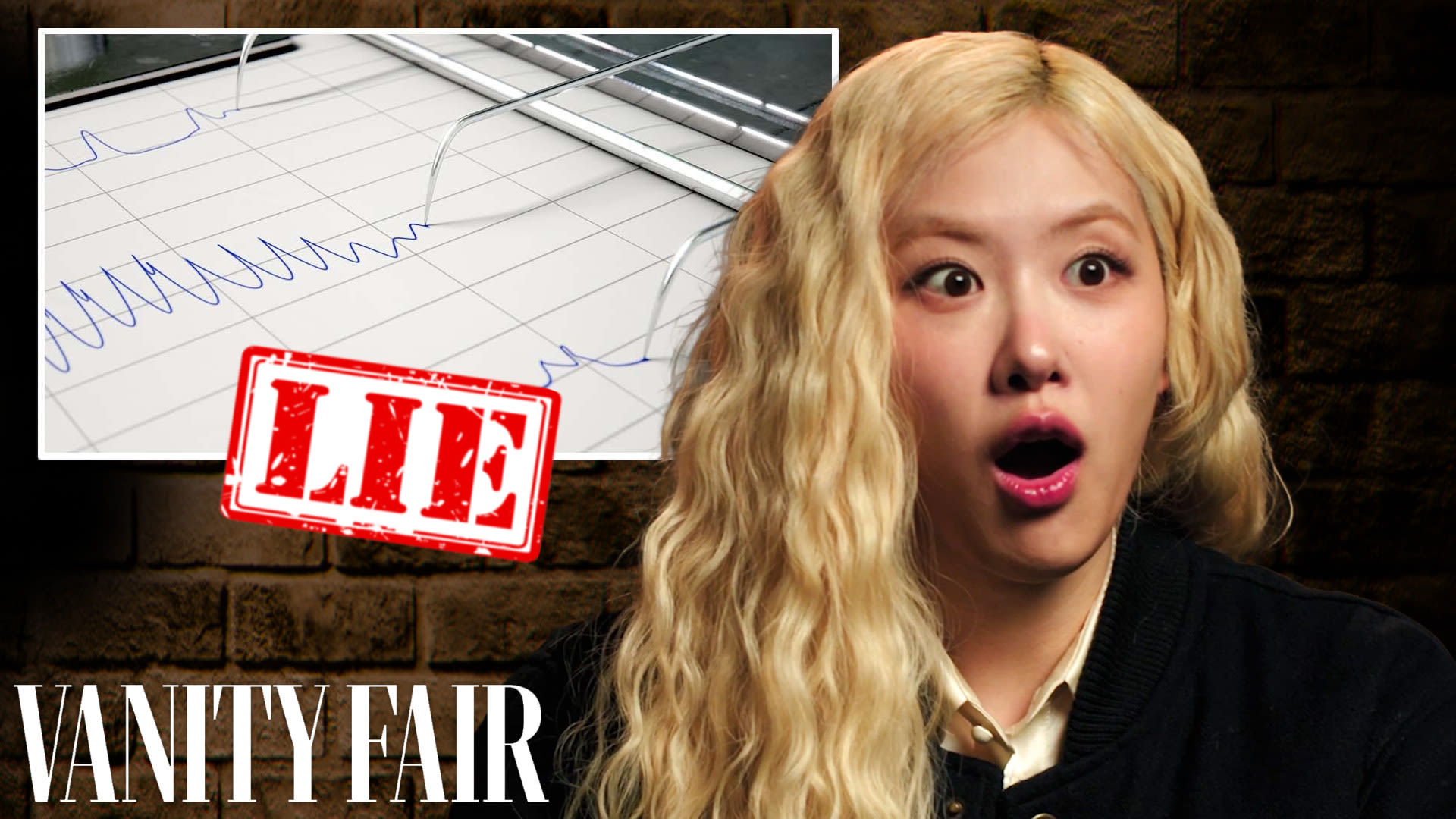 Watch Rosé (Blackpink) se enfrenta a la máquina de la verdad | Vanity Fair España | Detector de ...