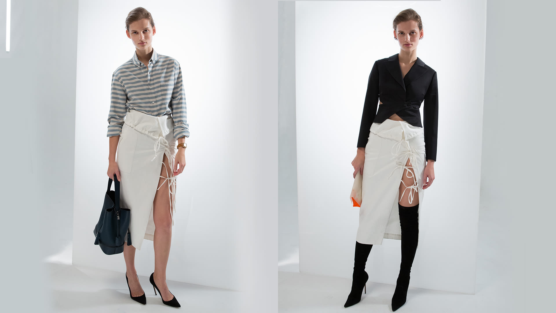 Watch Two Ways To Wear This Seasons Fringe Trend In An Altuzarra Skirt