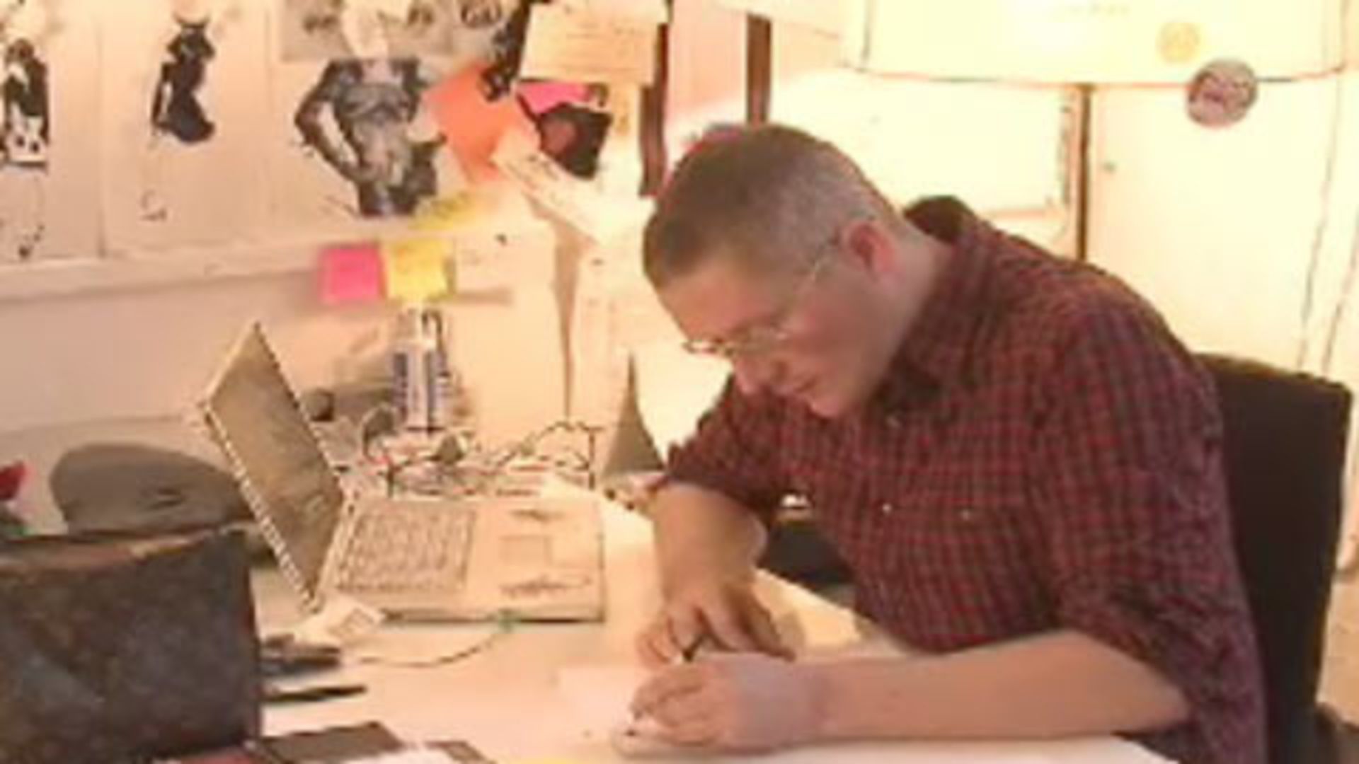 Watch Giles Deacon Gets Arty | Designer Profiles | Vogue