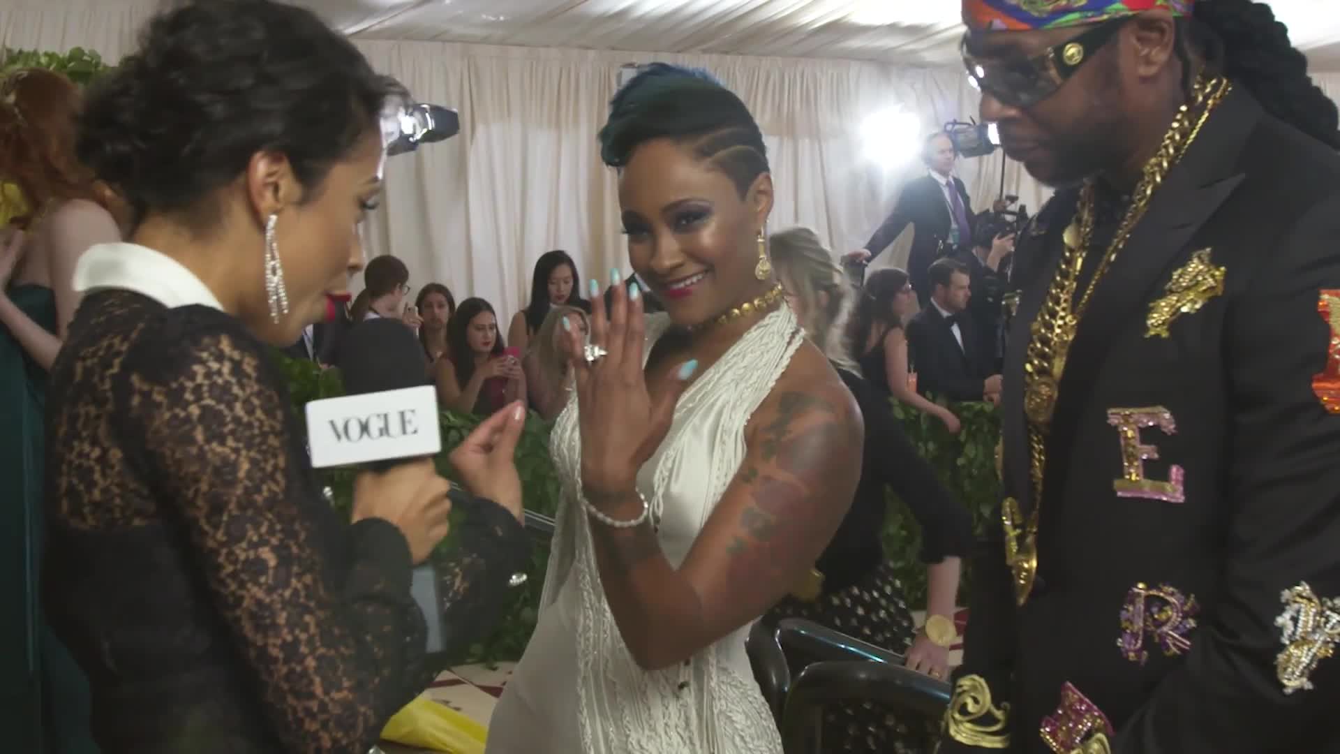 Watch 2 Chainz on Proposing to His Girlfriend at the Met Gala | Met ...
