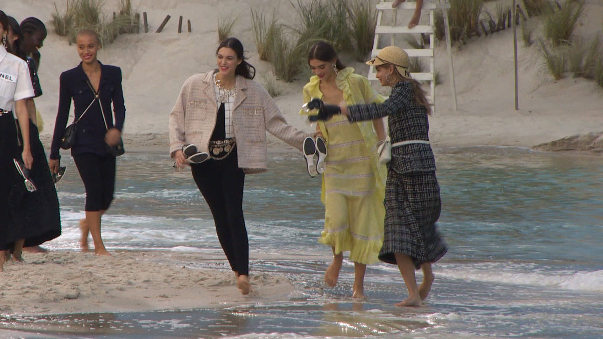 Watch At Chanel, Nothing Beats the Beach | Vogue Fashion Week | Vogue